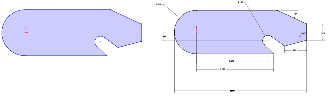 SolidWorks: Fully Define Sketches – Export Import